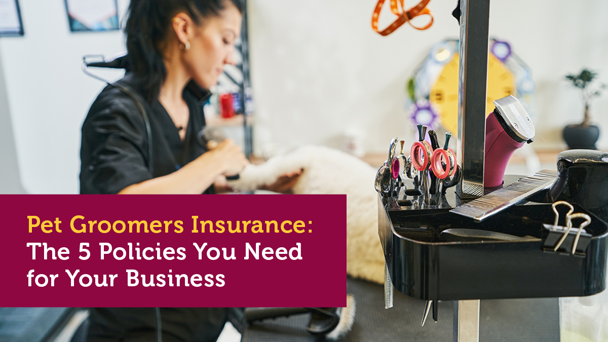 Pet Groomer's Insurance: The 5 Policies You Need